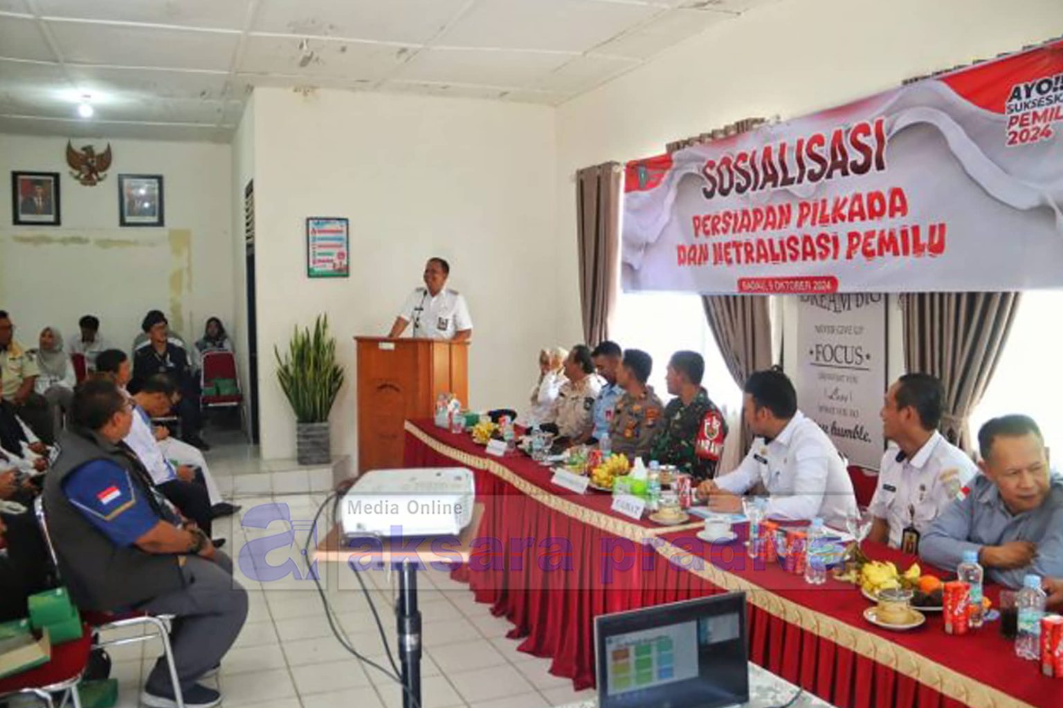 Pj Bupati Belitung Ajak Masyarakat Desa Badau Sukseskan Pilkada ...